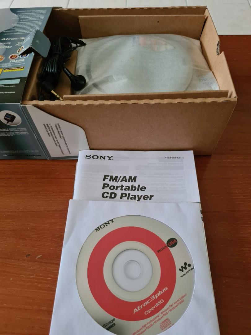 Sony Atrac CD / Radio Walkman, Audio, Portable Music Players on Carousell