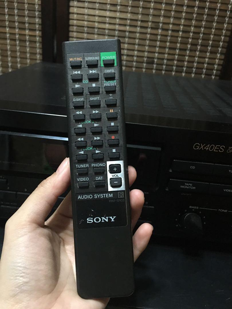 Sony GX40ES AM/FM Stereo Reciever, Audio, Soundbars, Speakers ...