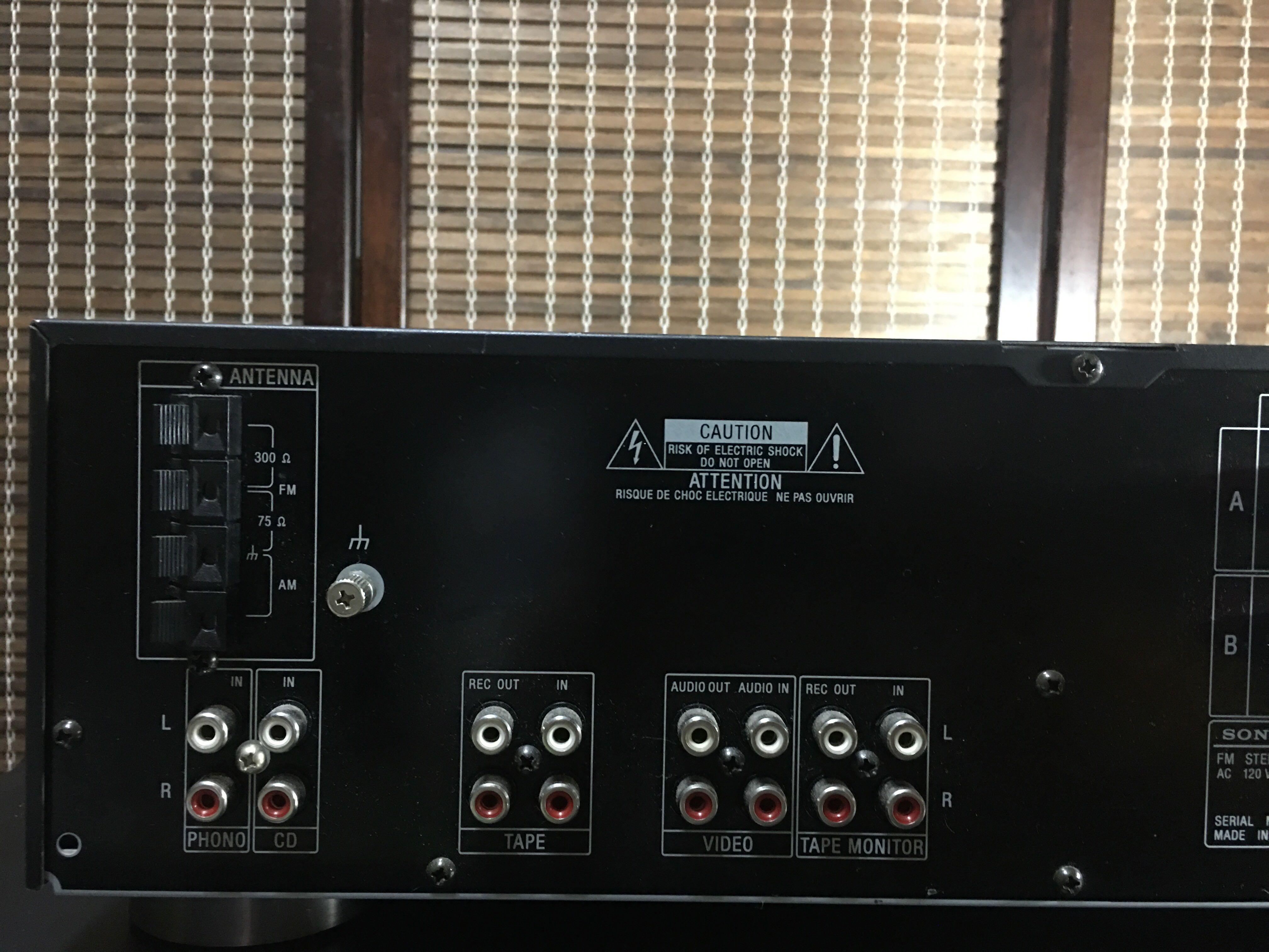 Sony GX40ES AM/FM Stereo Reciever, Audio, Soundbars, Speakers ...