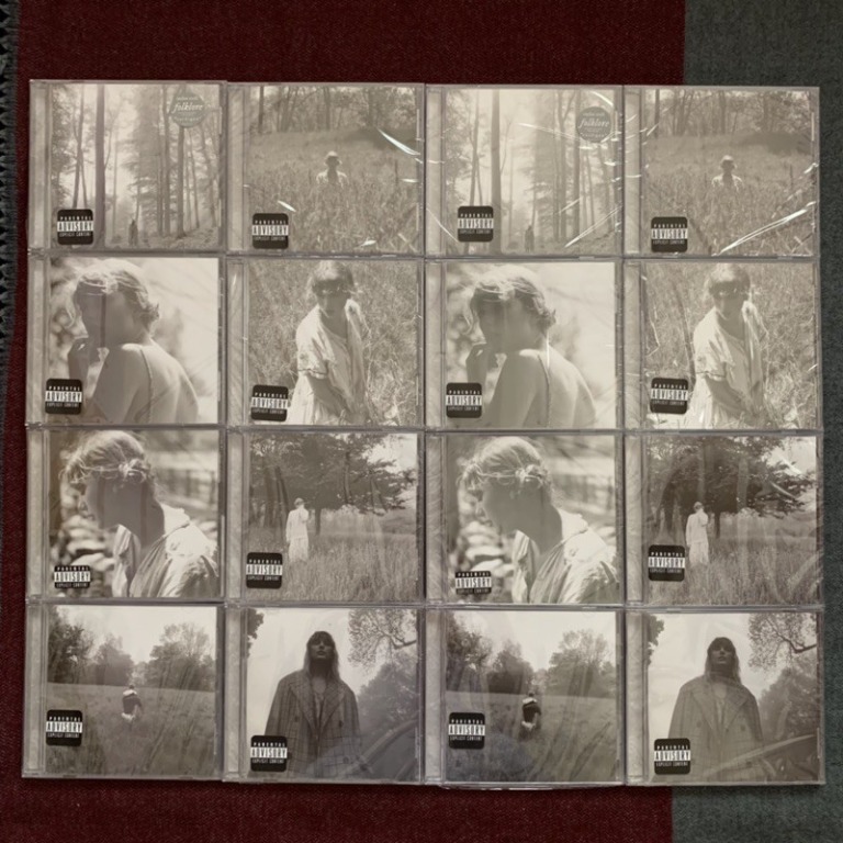 Taylor Swift Folklore Limited Edition Versions, Hobbies & Toys, Music ...