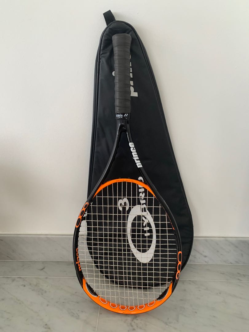 Tennis Racquet Prince O3 Hybrid Juice 260, Sports Equipment, Sports ...