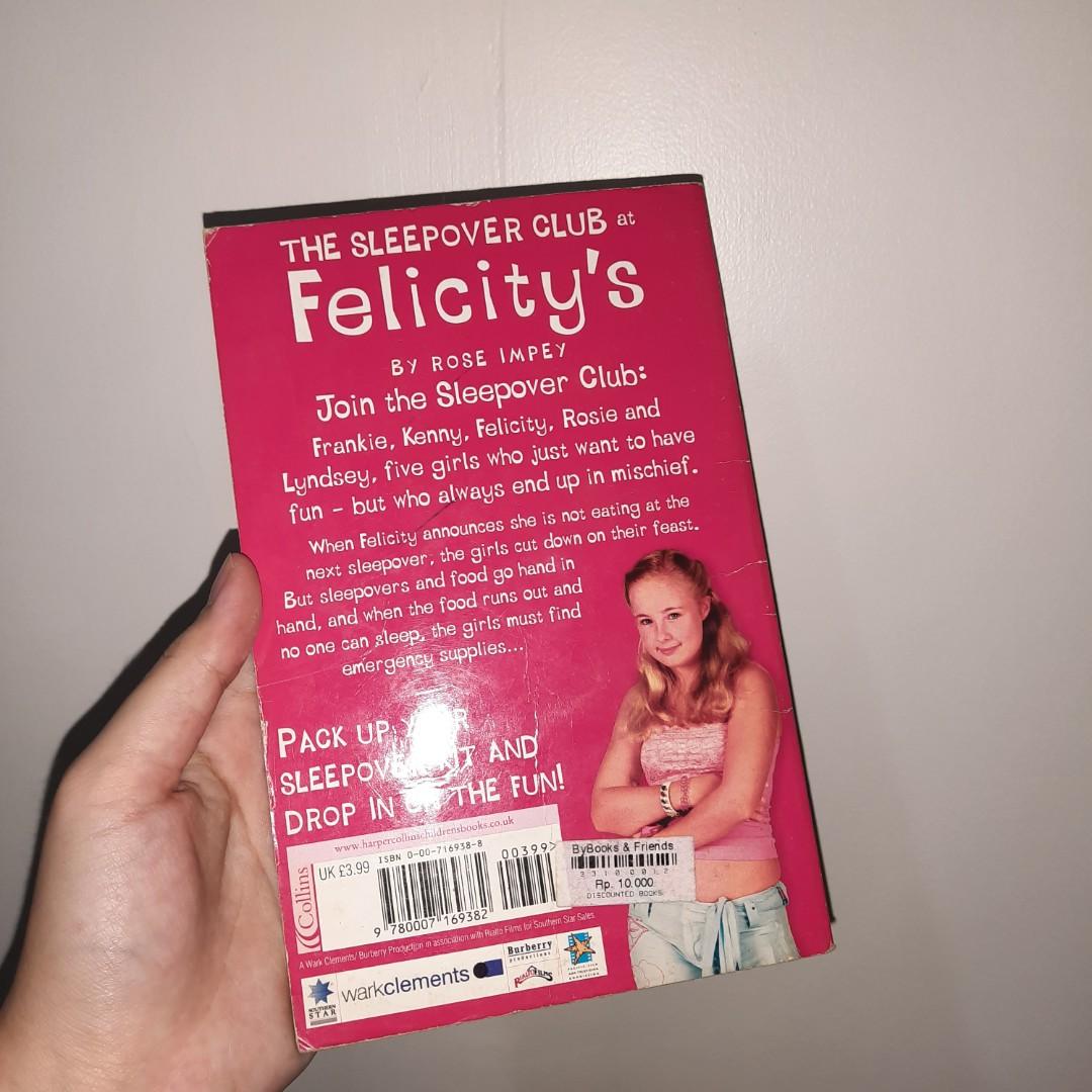 The Sleepover Club - Felicity's english childrens book buku anak, Buku ...