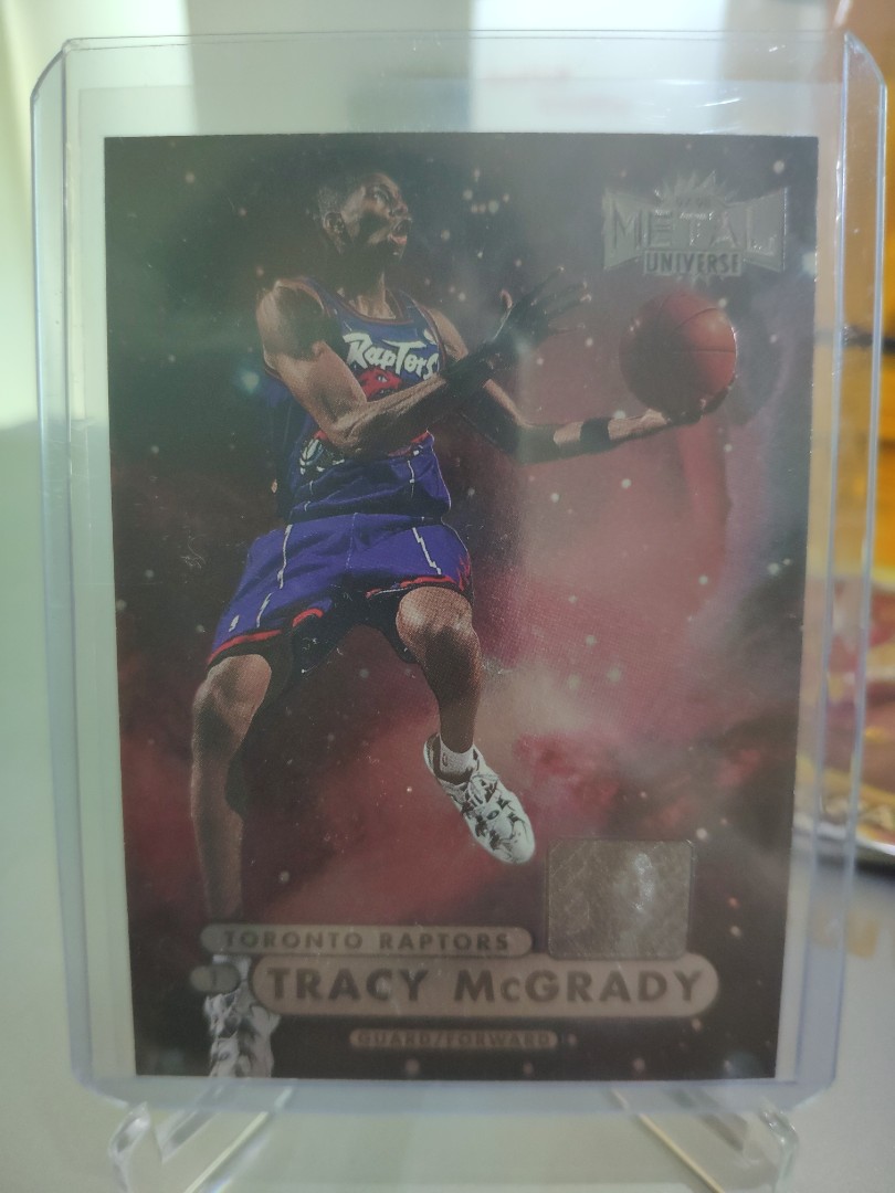 Tracy Mcgrady Rookie Card Metal Universe Championship NBA Cards for ...