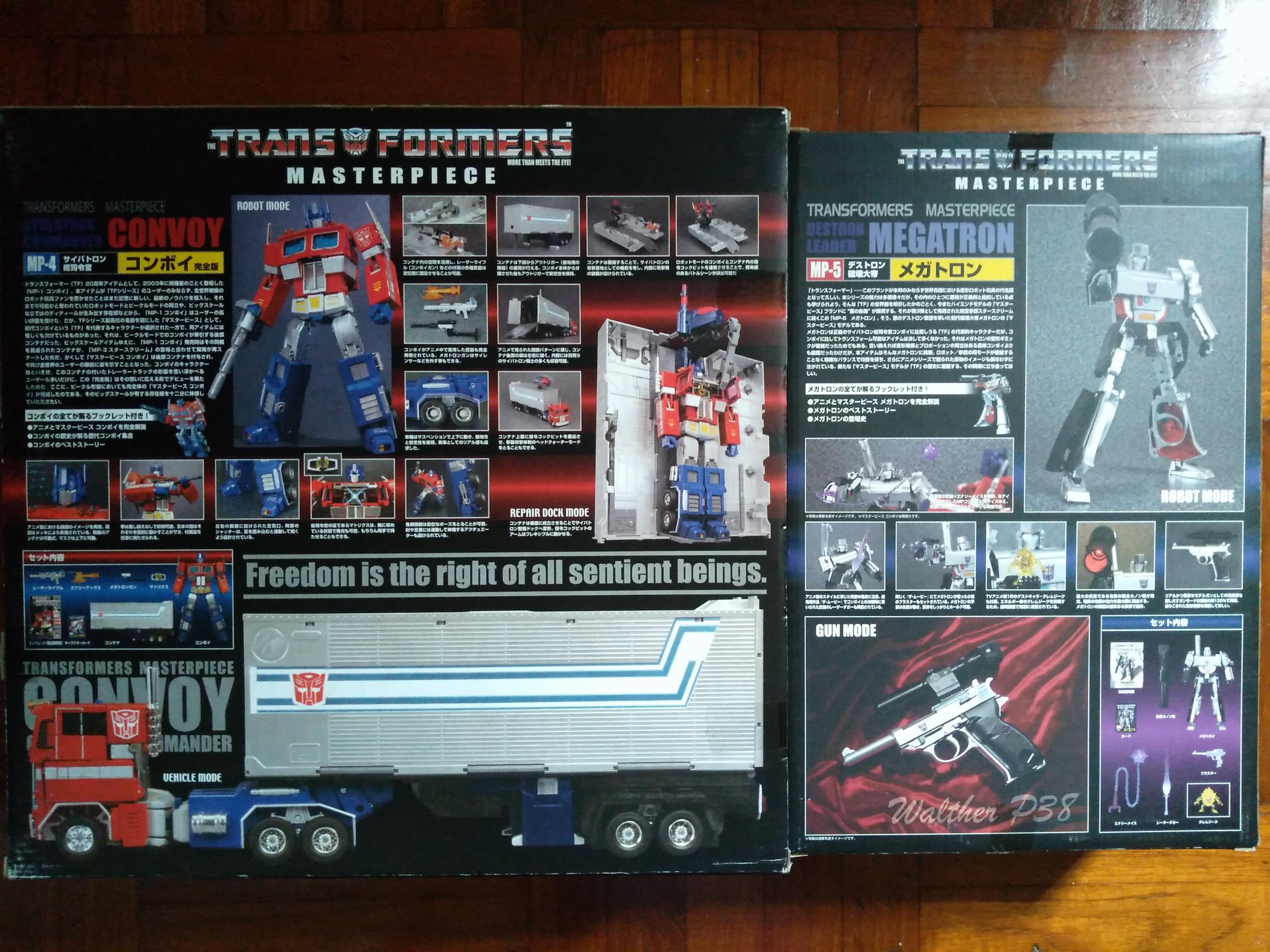 Transformers Masterpiece MP-4 Convoy Perfect Edition (Optimus Prime ...