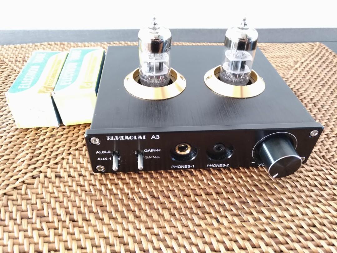 Tube headphone amp and dac, Audio, Other Audio Equipment on Carousell