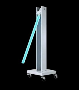 UV light cart UVC plus Ozone disinfection for big rooms, Health ...