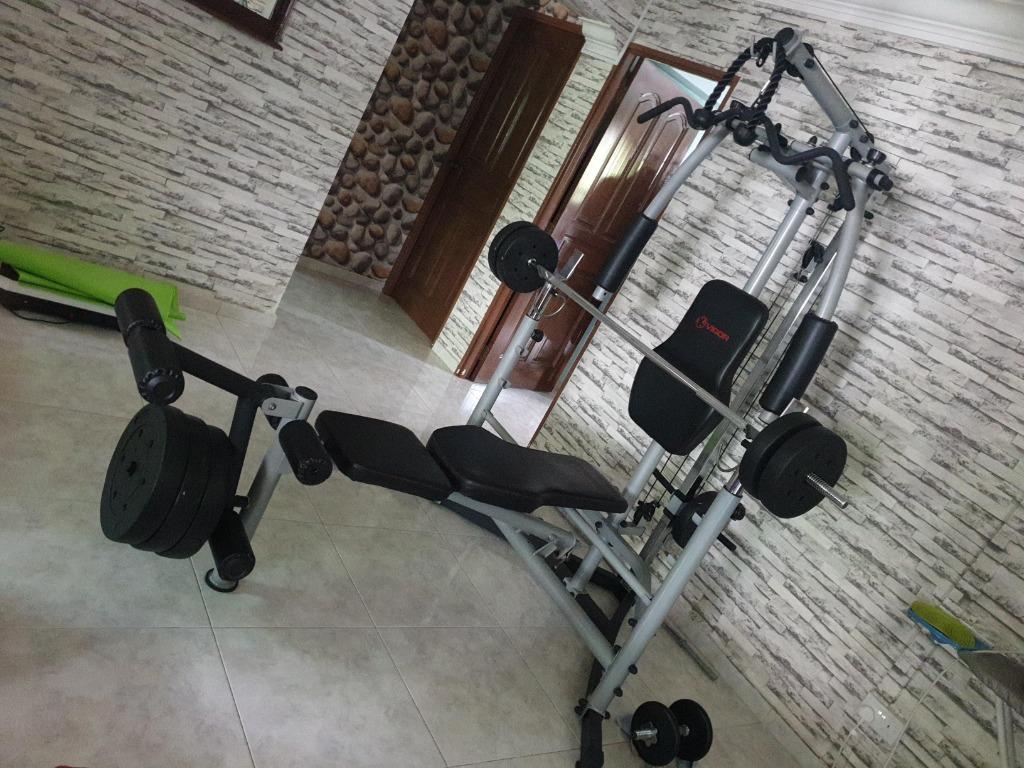 Vigor Home Gym - Bench Press, Tricep Pull, Lateral Machine, with ...