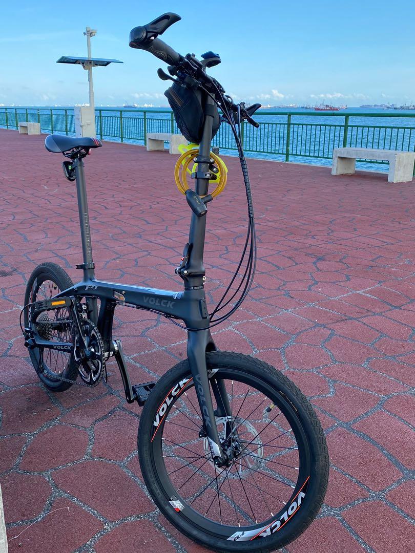 VOLCK Zeolite 22s Carbon Fiber Folding Bike | Shimano 105 R7000 (Sava ...