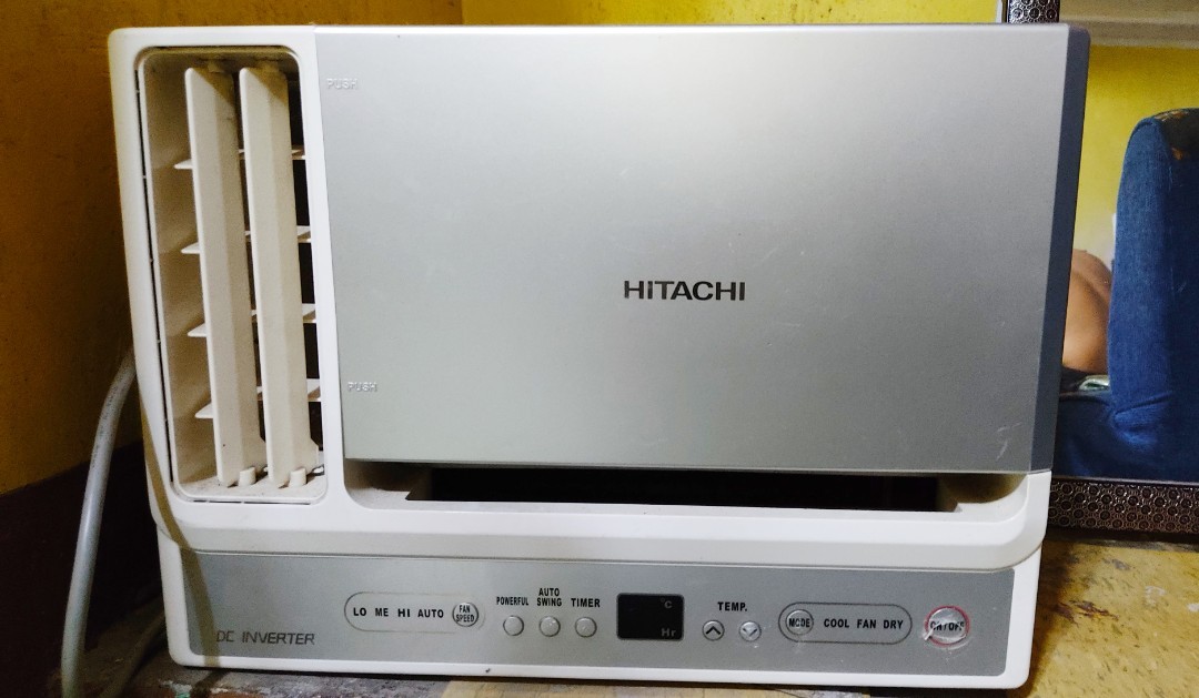 1HP Hitachi Full Inverter Aircon, TV & Home Appliances, Air ...