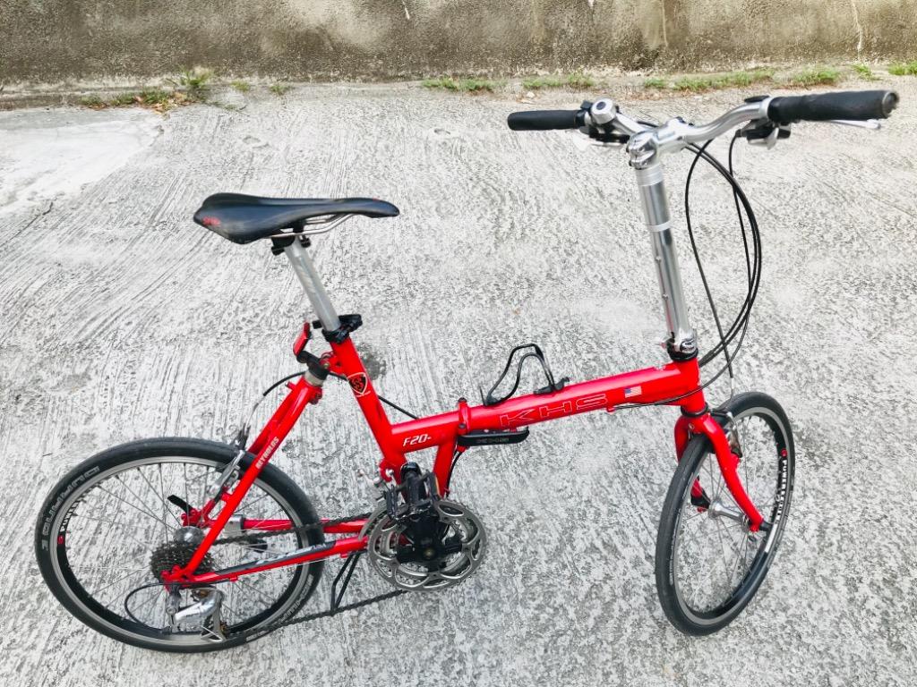 KHS-F20 t3 二手(原裝) 摺車, 運動產品, 單車及配件, 單車 - Carousell