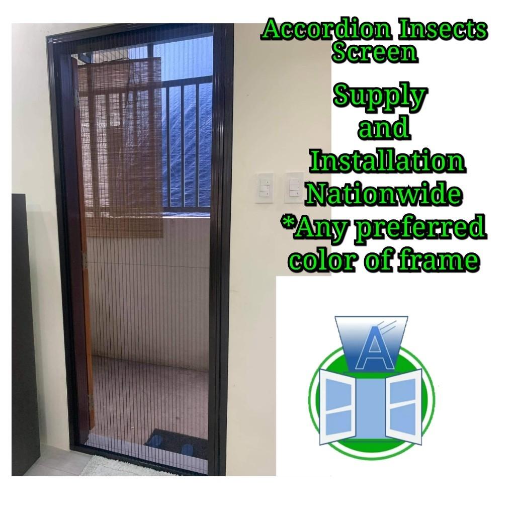 Accordion Insect Screen, Furniture & Home Living, Furniture, Other Home ...
