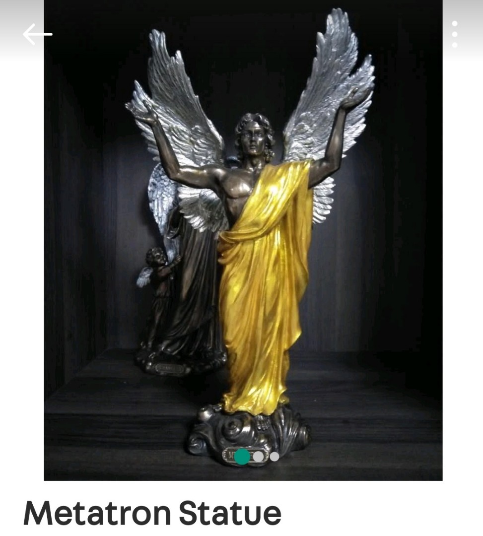 Archangel Metatron Statue, Hobbies & Toys, Memorabilia & Collectibles ...