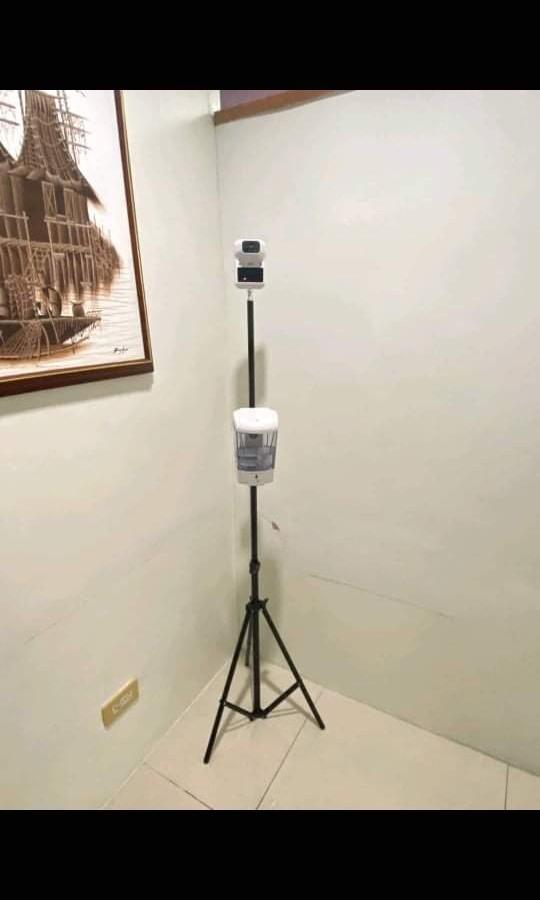 Automatic thermal scanner and alcohol dispenser, Health & Nutrition ...