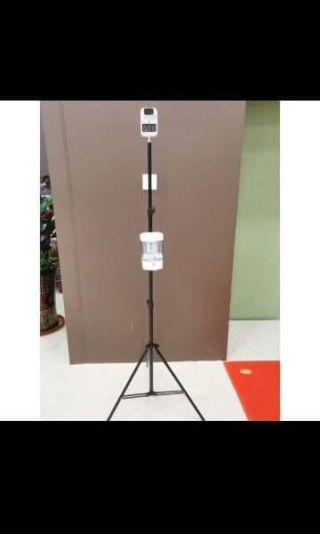 Automatic thermal scanner and alcohol dispenser, Health & Nutrition ...