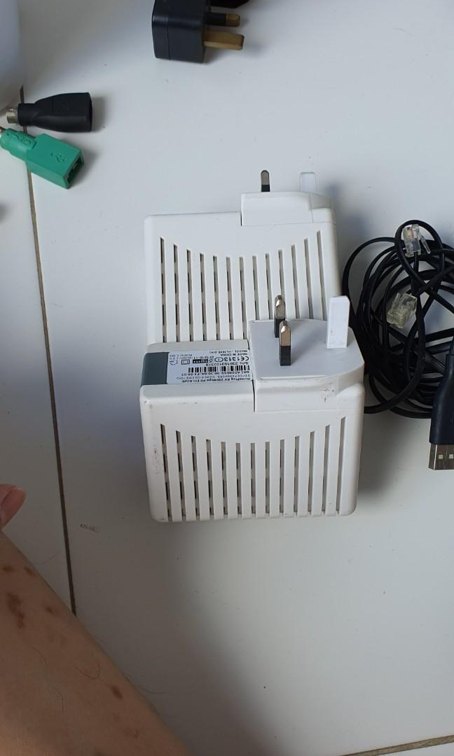 Aztech Powerline wifi Homeplug AV 200mbps, Computers & Tech, Parts ...