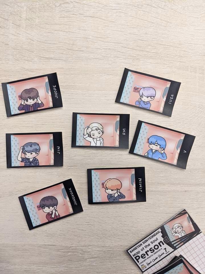 BTS Persona Sticker Pack, Hobbies & Toys, Memorabilia & Collectibles, K ...