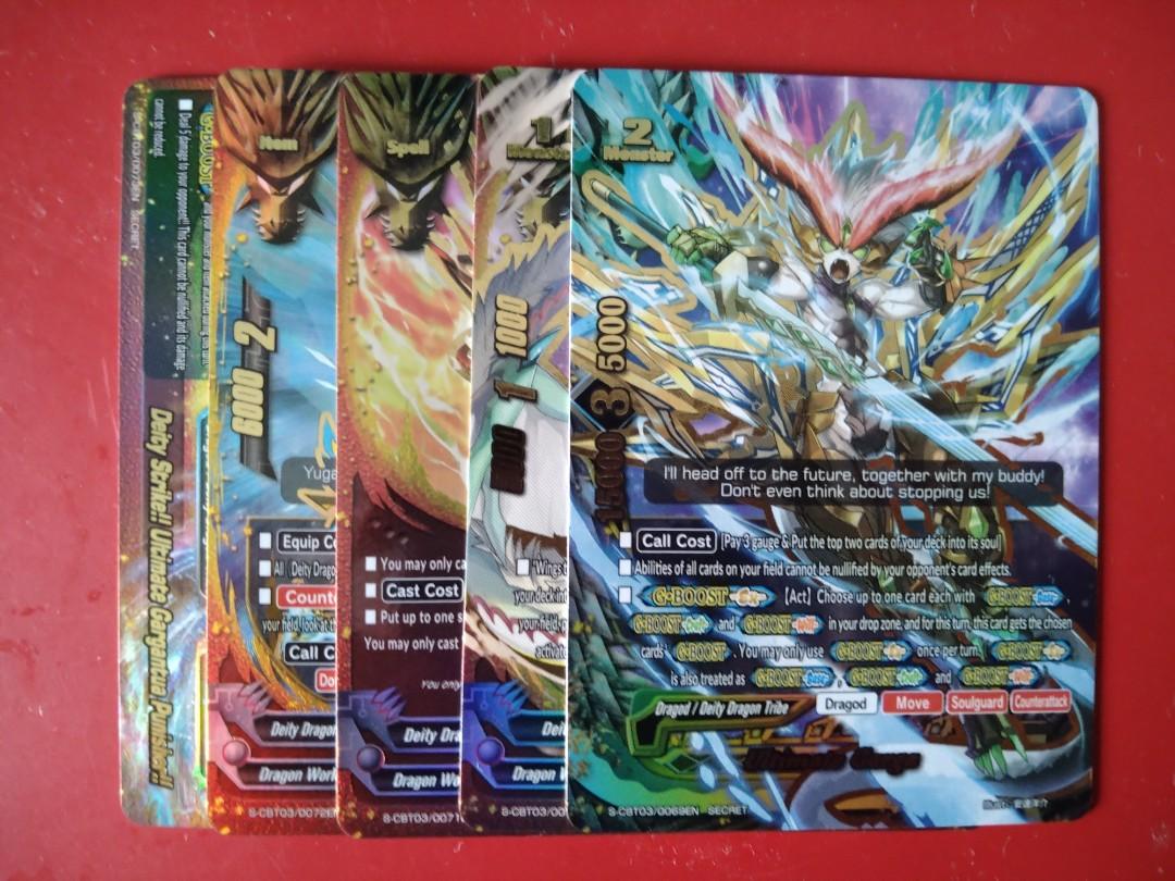 Buddyfight Ultimate Garga secret set, Hobbies & Toys, Toys & Games on ...