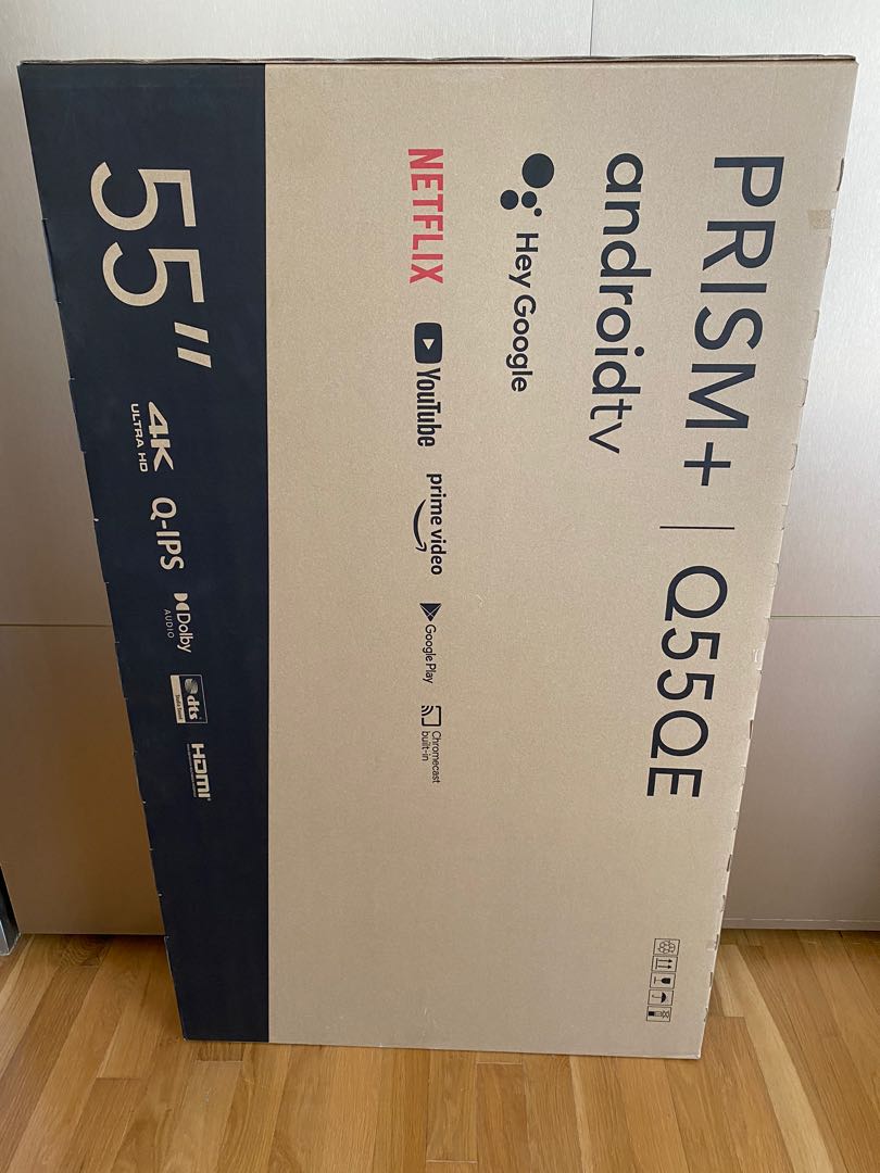 Carton Box Prism TV 55”, Everything Else on Carousell