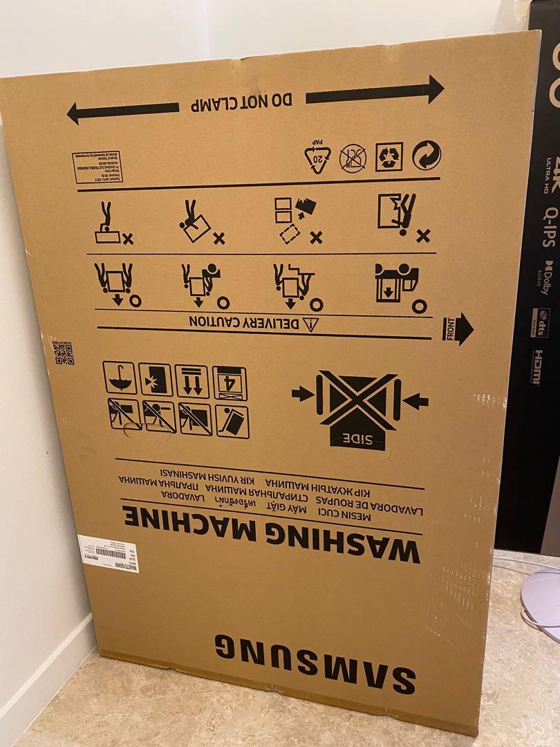 Carton Box Washing Machine (Cardboard), Everything Else on Carousell