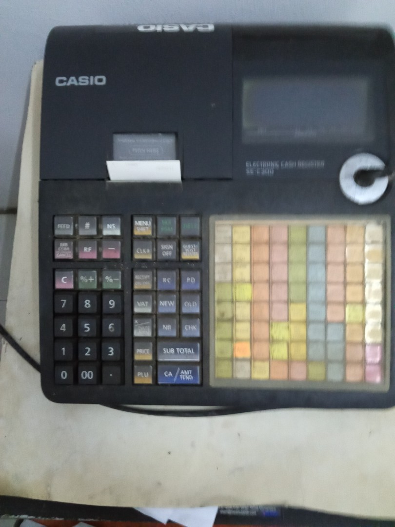 Casio cash register counter machine, TV & Home Appliances, Washing ...