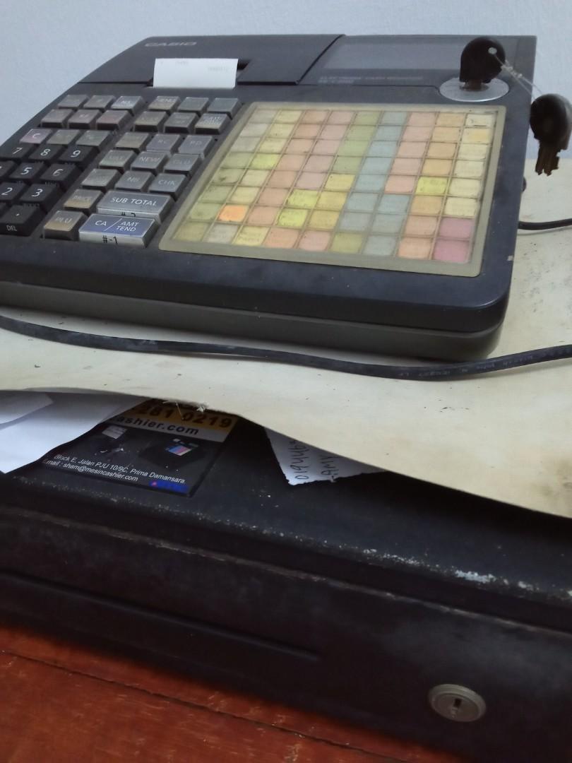 Casio cash register counter machine, TV & Home Appliances, Washing ...
