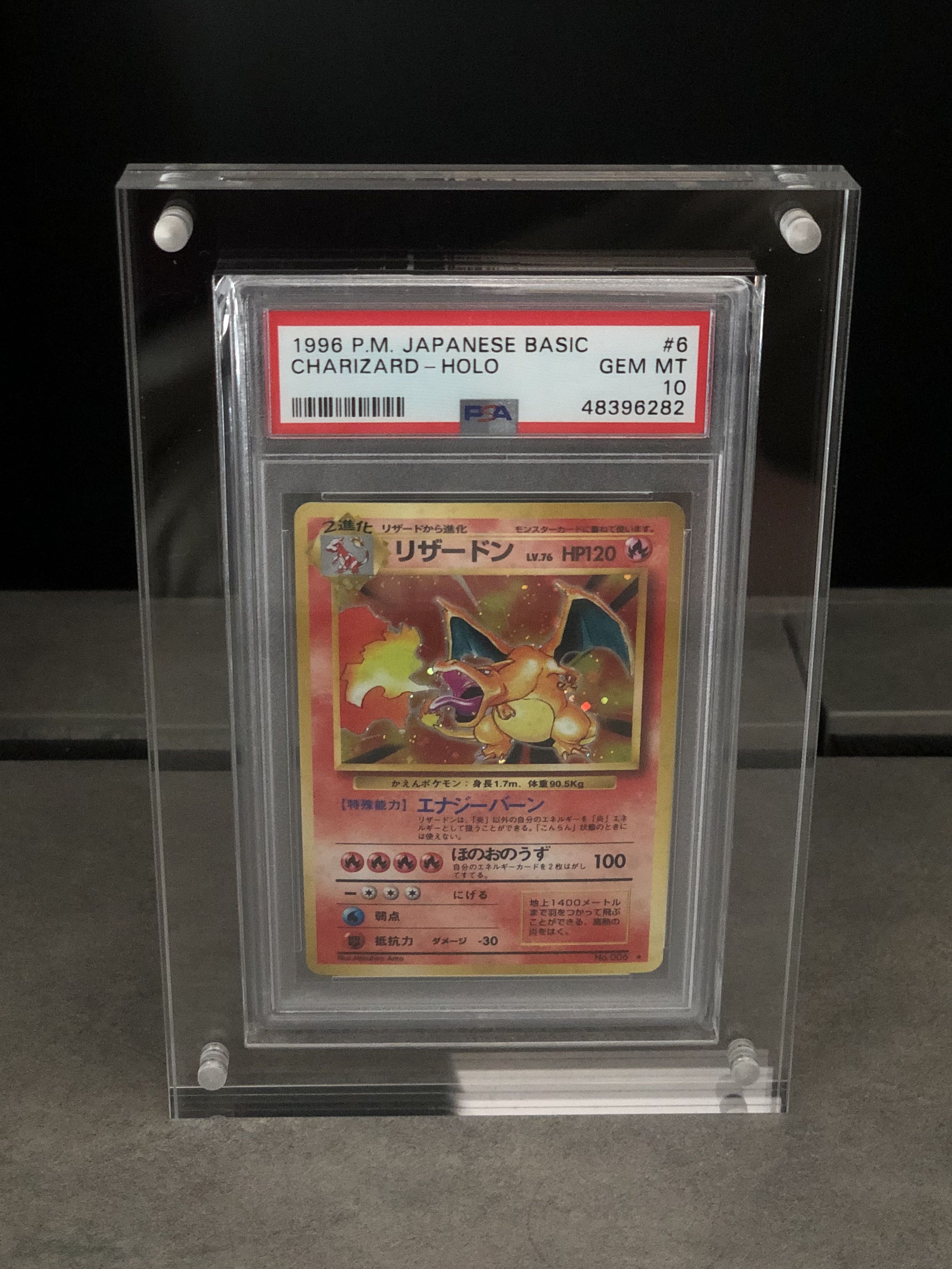 Charizard base set Japanese psa 10, Hobbies & Toys, Toys & Games, Board ...