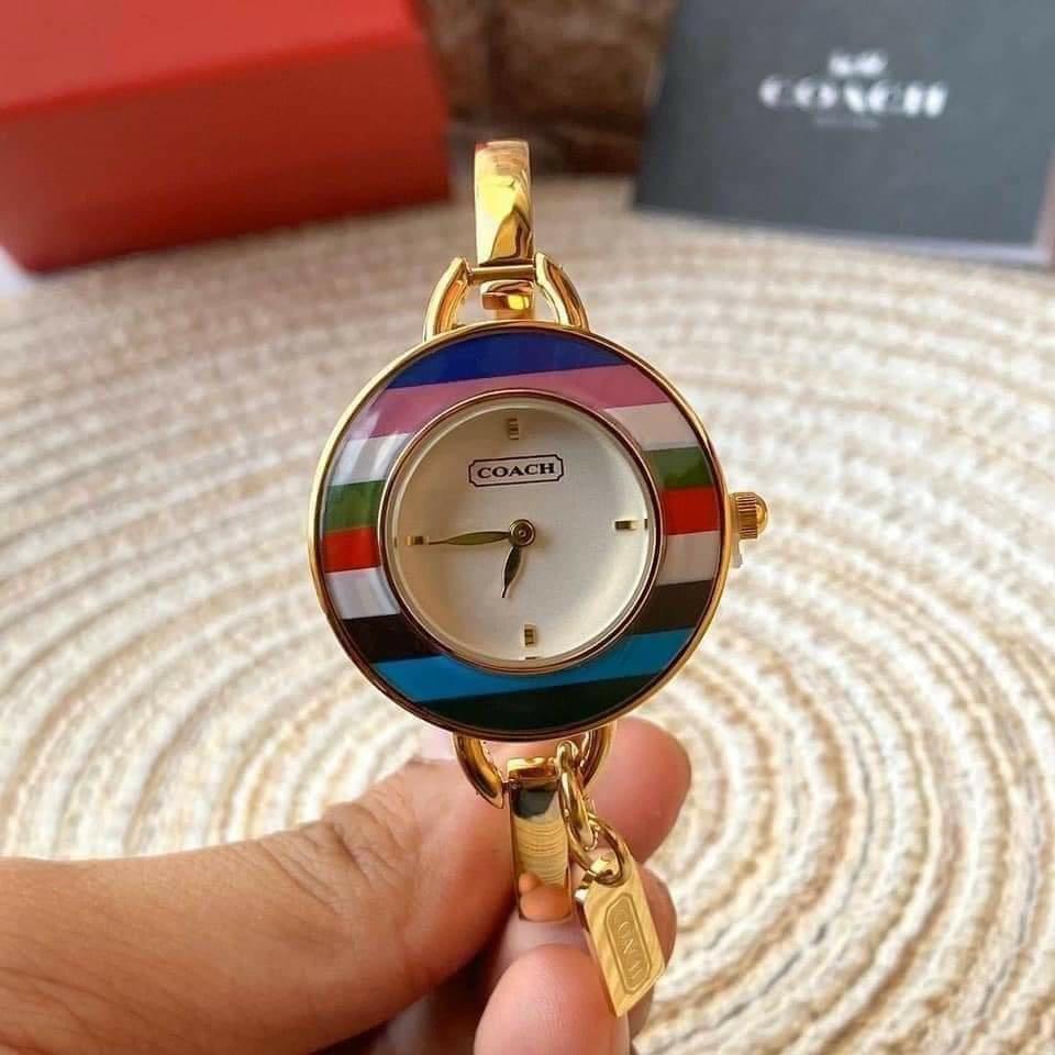 Coach bangle watch, Women's Fashion, Watches & Accessories, Watches on ...