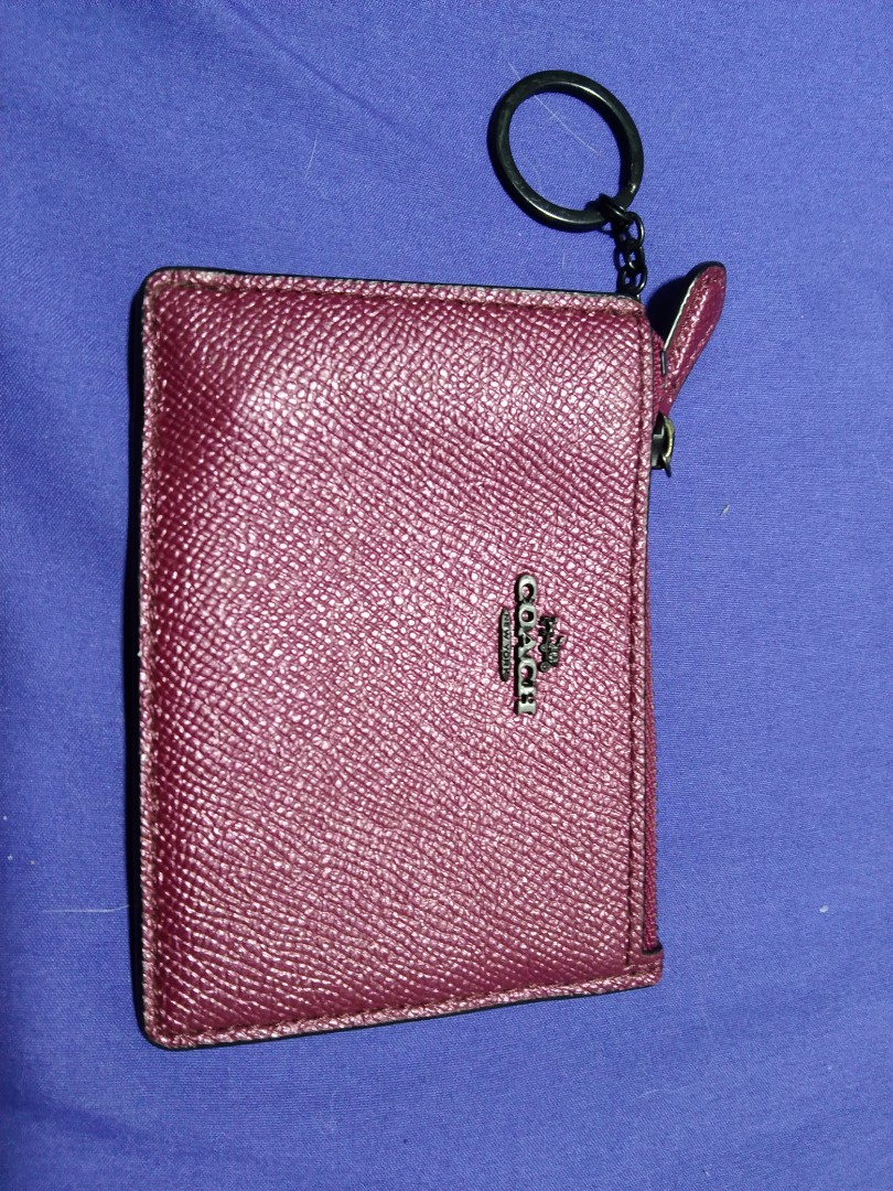 Coach coin pouch and card holder, Women's Fashion, Bags & Wallets ...