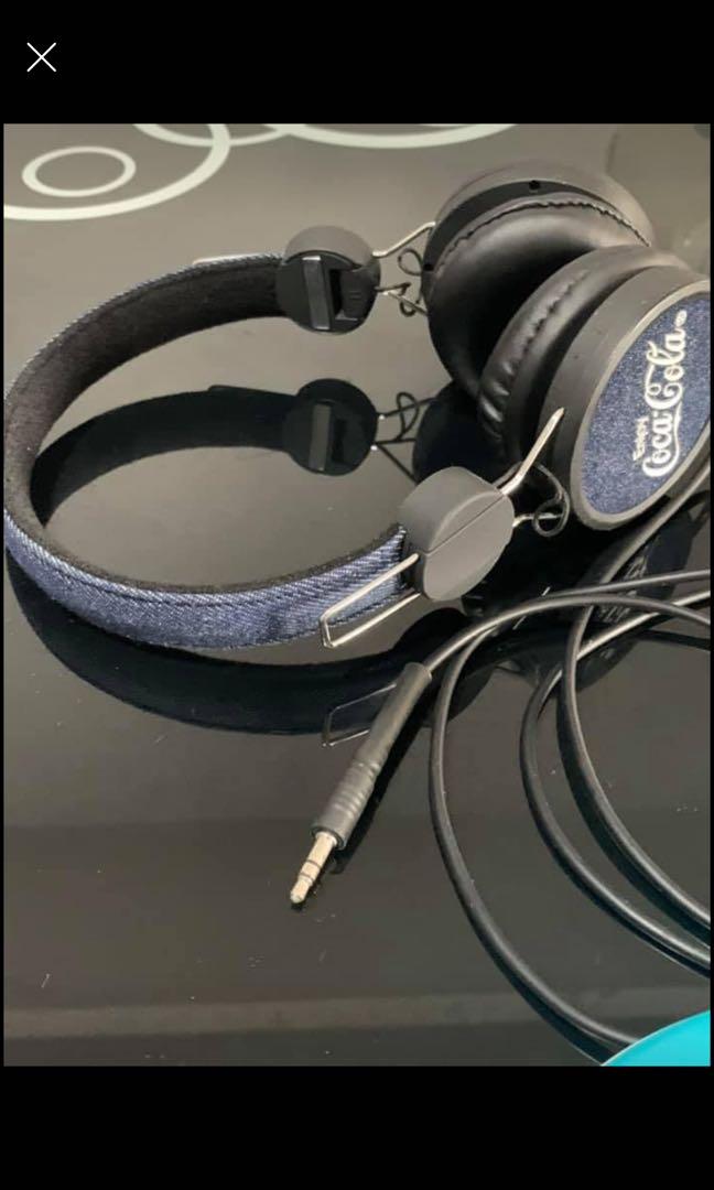 coca cola headfone, Audio, Headphones & Headsets on Carousell