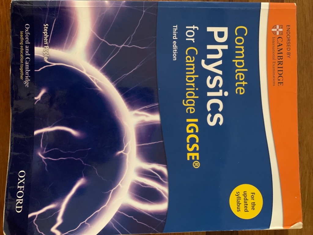 Complete Physics IGCSE Cambridge Third edition 2014, Hobbies & Toys ...
