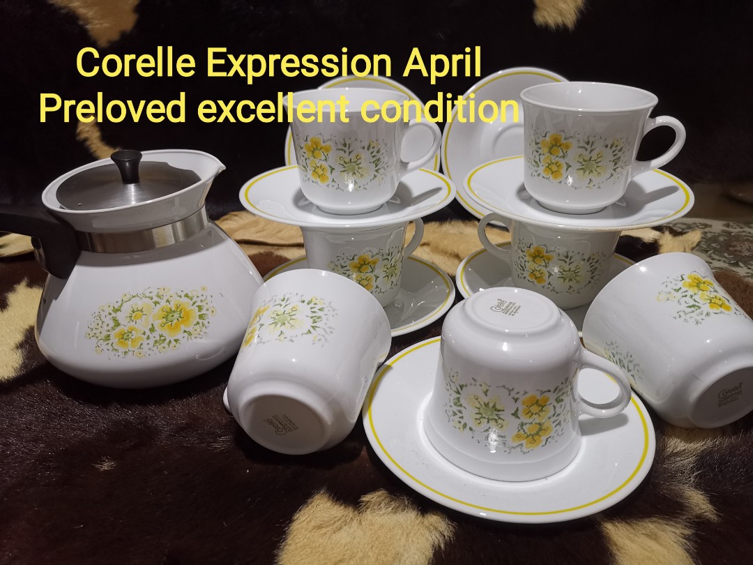 CORELLE EXPRESSION APRIL, Furniture & Home Living, Kitchenware ...