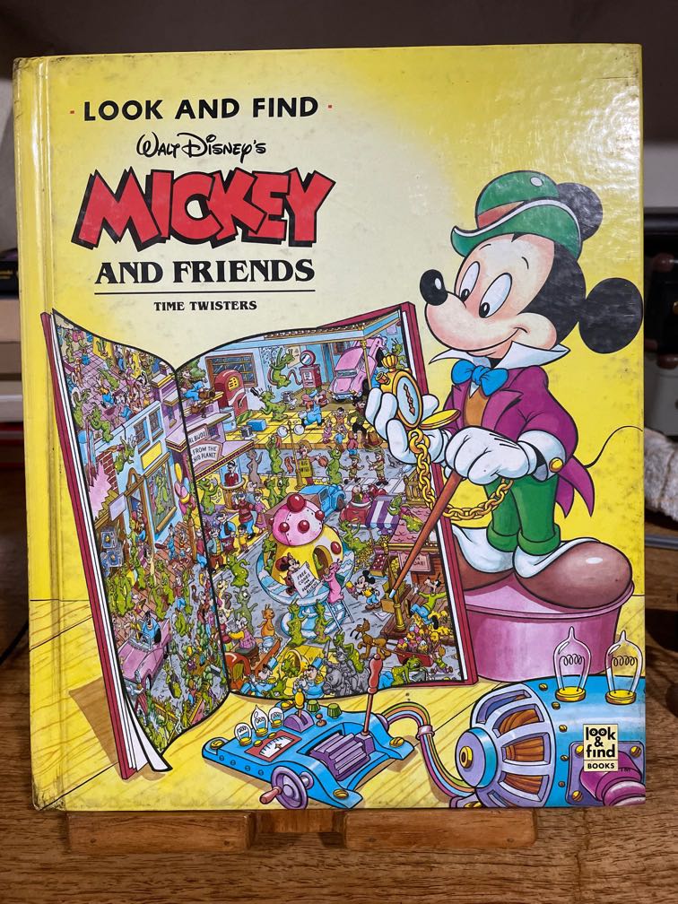Disney Mickey and Friends Look and Find book, Hobbies & Toys, Books ...