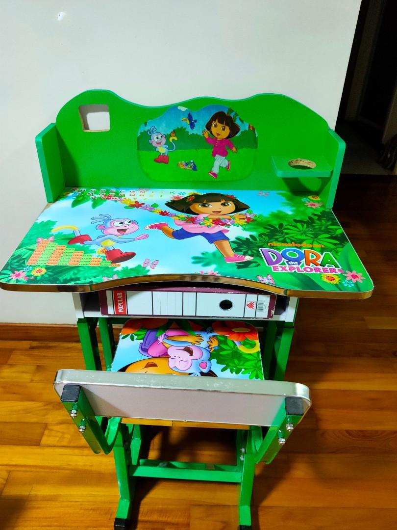 Dora Kids Study Table, Babies & Kids, Baby Nursery & Kids Furniture ...