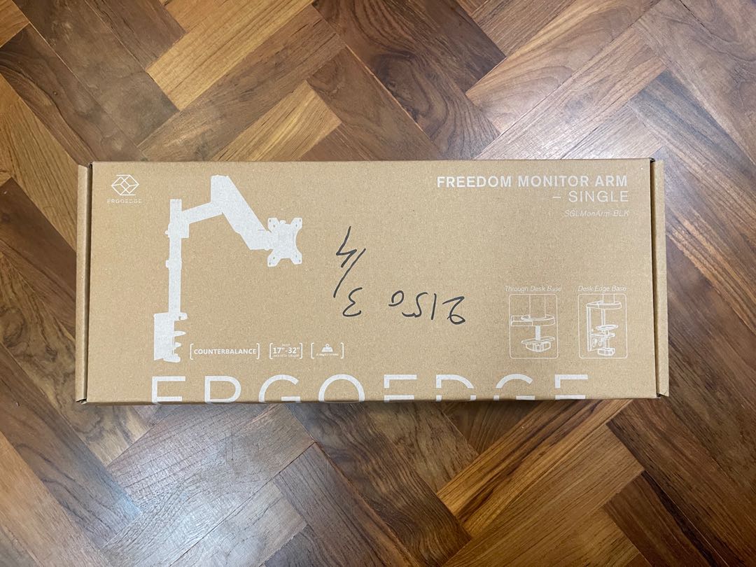 Freedom Monitor Arm (Single) from ErgoEdge, Computers & Tech, Parts ...