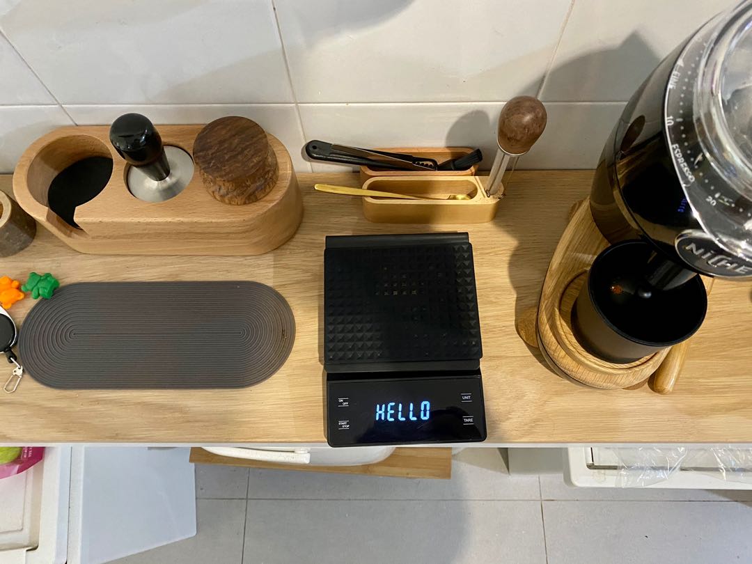 Espresso coffee shot timer weighing scale, TV & Home Appliances ...