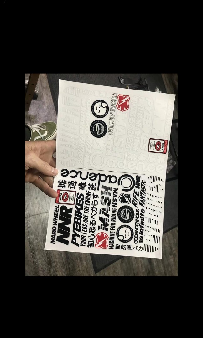 Fixie Sticker, Sports Equipment, Bicycles & Parts, Bicycles on Carousell