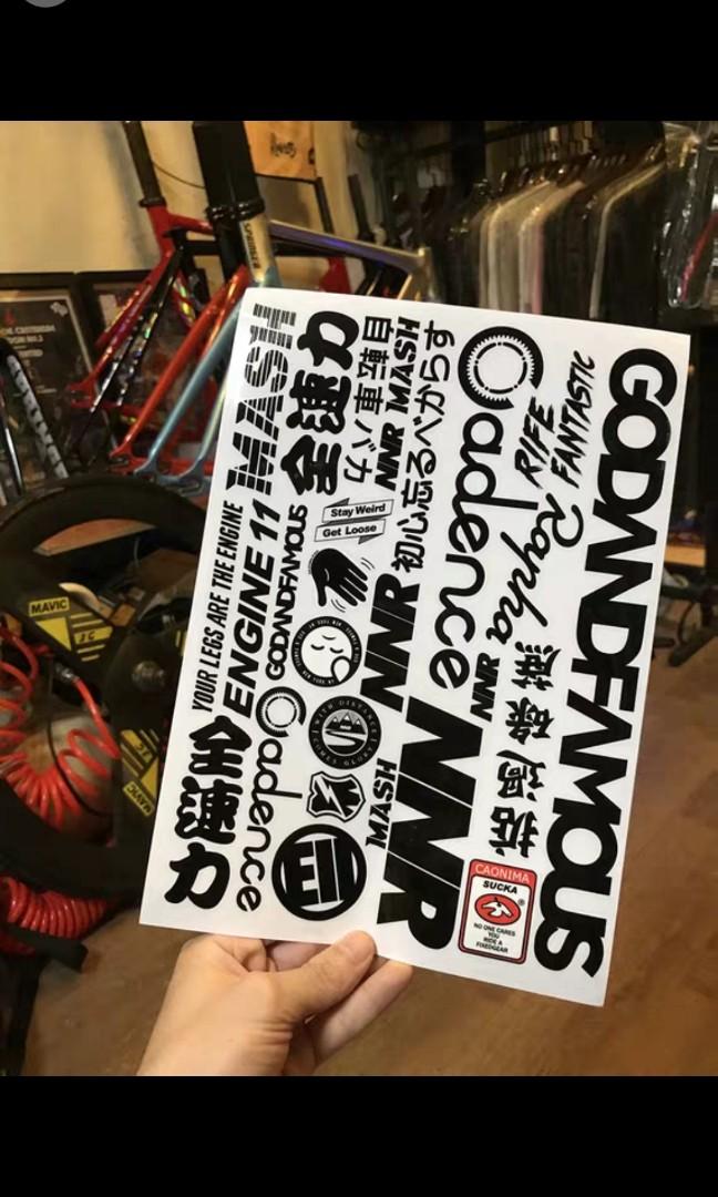 Fixie stickers store