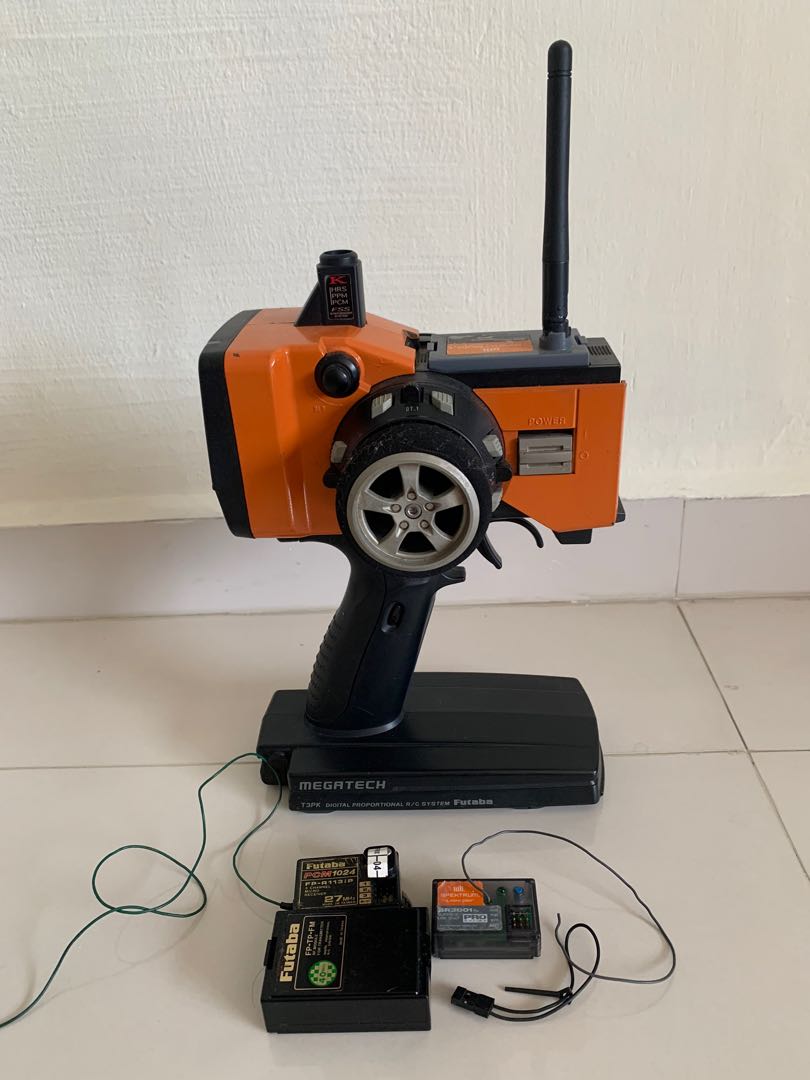 Futaba 3PK Megatech 2.4ghz set not Sanwa RC Tamiya kyosho yokomo ...