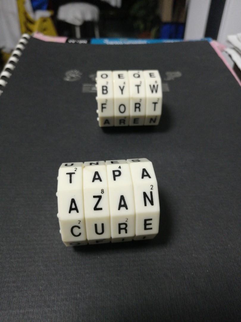 PRICE DROP: Geospace Word Spin Scramble Magnetic Game, Hobbies & Toys ...