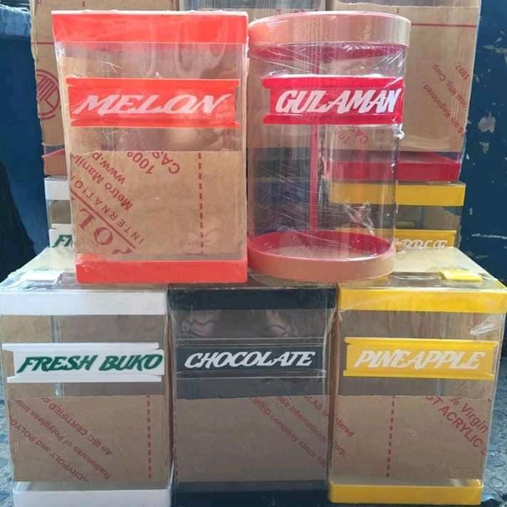 Gulaman Juicer or Juice Container (Round or Square or Big or Small ...