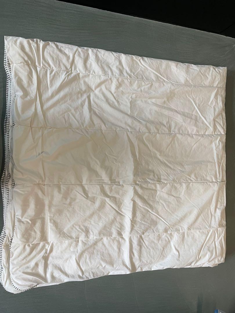 Ikea Rodtoppa Queen Quilt / Duvet, Furniture & Home Living, Furniture ...