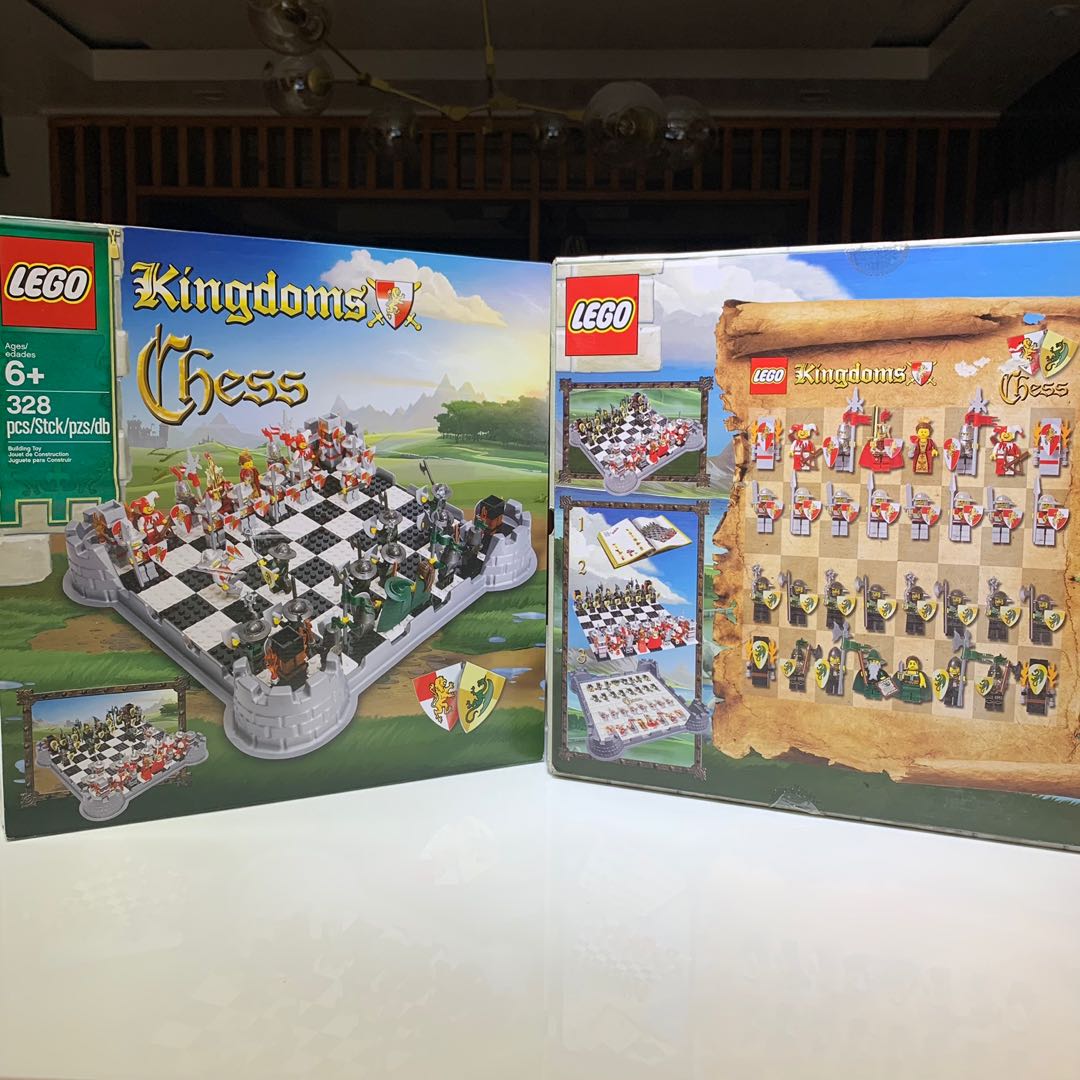 Lego Kingdom Chess 328 pcs ORIGINAL, Hobbies & Toys, Toys & Games on ...