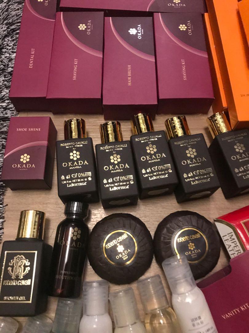 Lot of Hotel ( Solaire, Okada, Manila Pen) Toiletries Collection ...