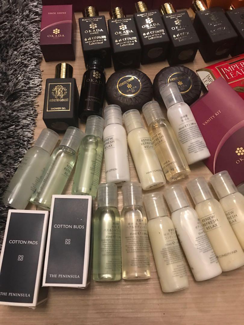 Lot of Hotel ( Solaire, Okada, Manila Pen) Toiletries Collection ...