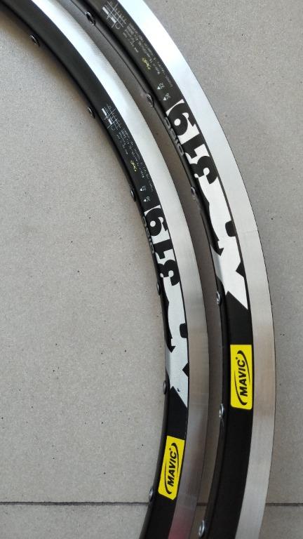 Mavic XM 319 Rims 32H, Sports Equipment, Bicycles & Parts, Parts ...