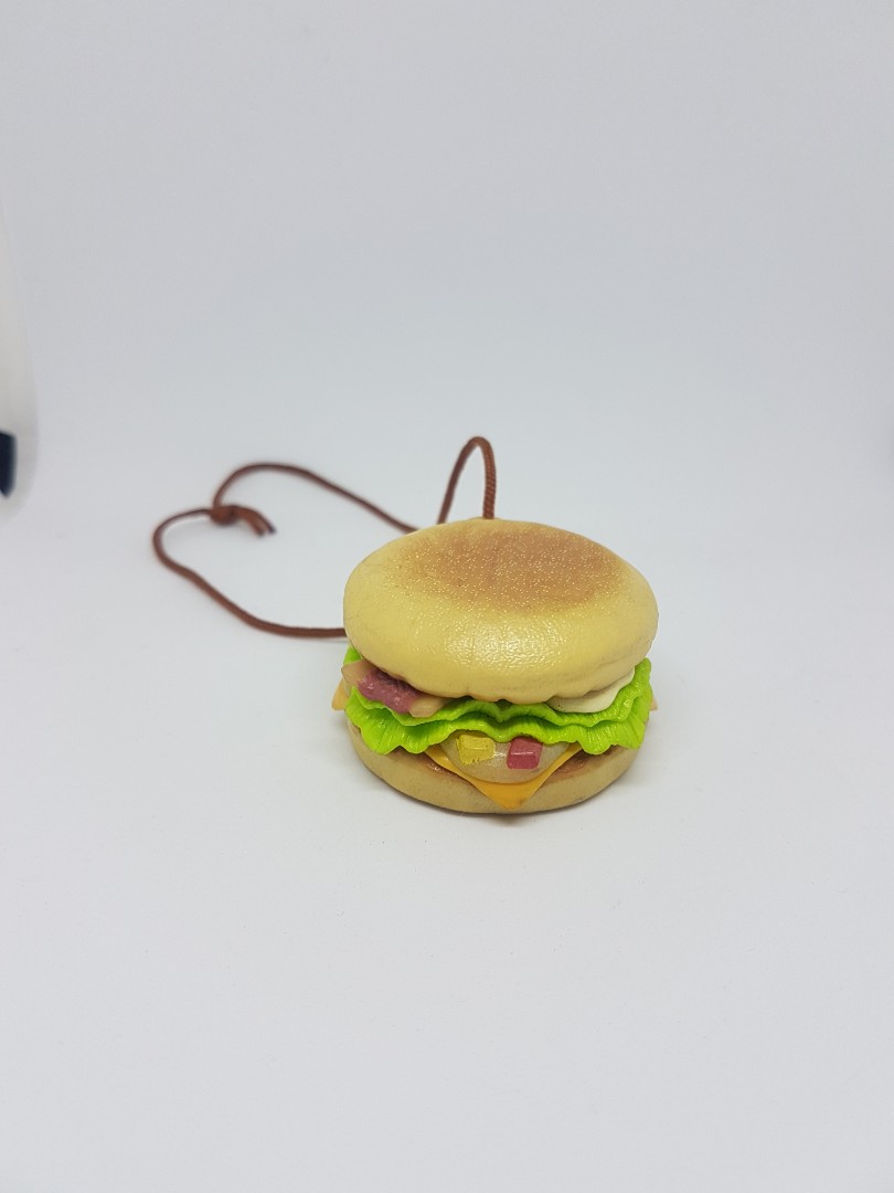 McDonald's realistic burger keychain, Hobbies & Toys, Toys & Games on ...