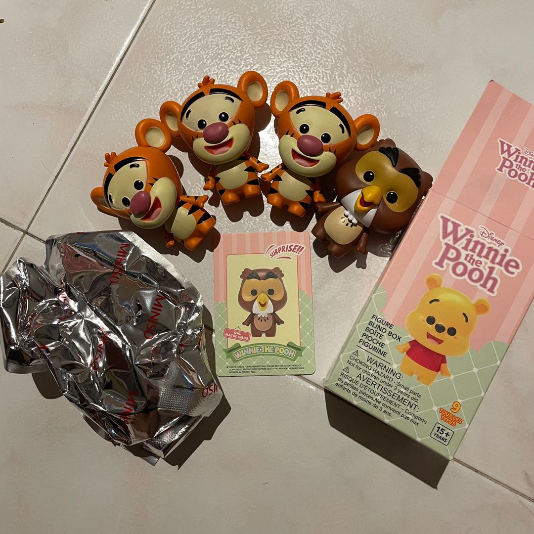 Miniso Winnie the pooh, Hobbies & Toys, Toys & Games on Carousell