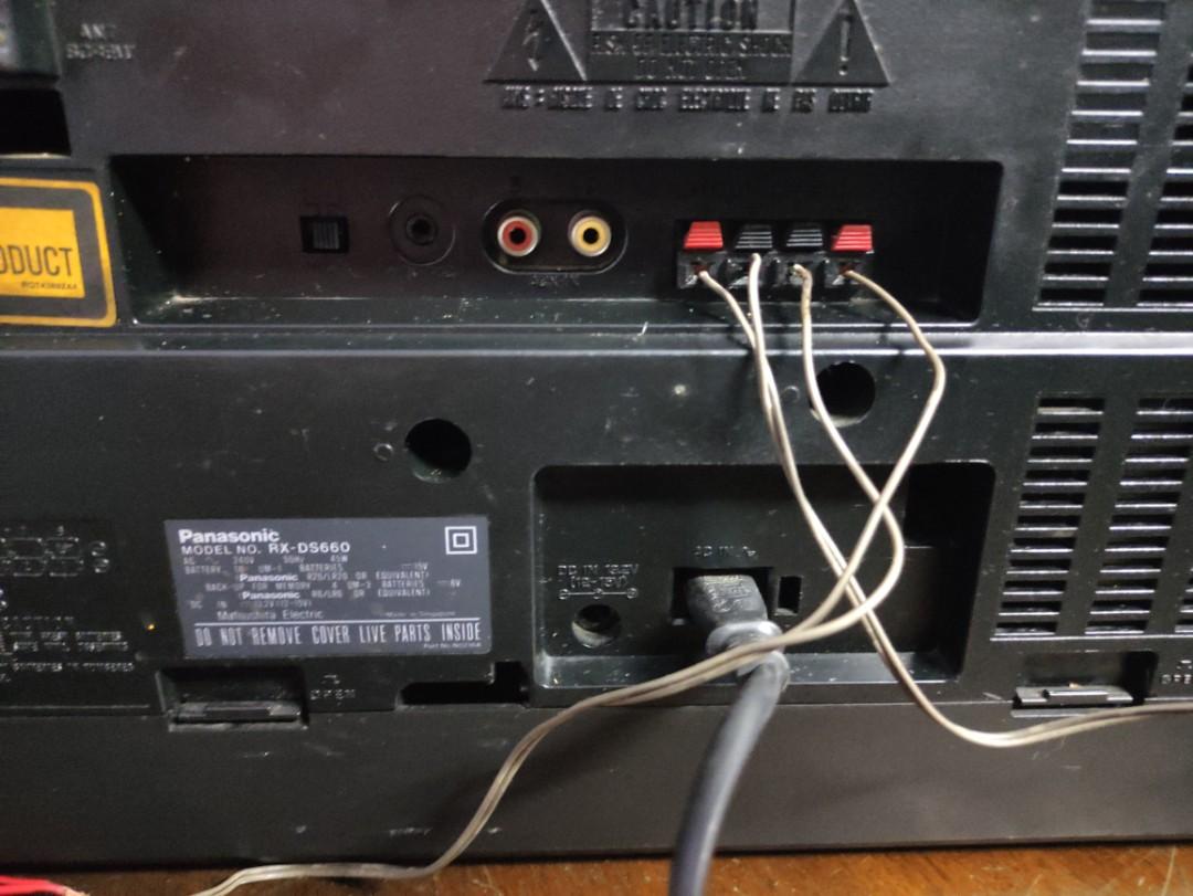 PANASONIC RX-DS660, Audio, Portable Audio Accessories on Carousell