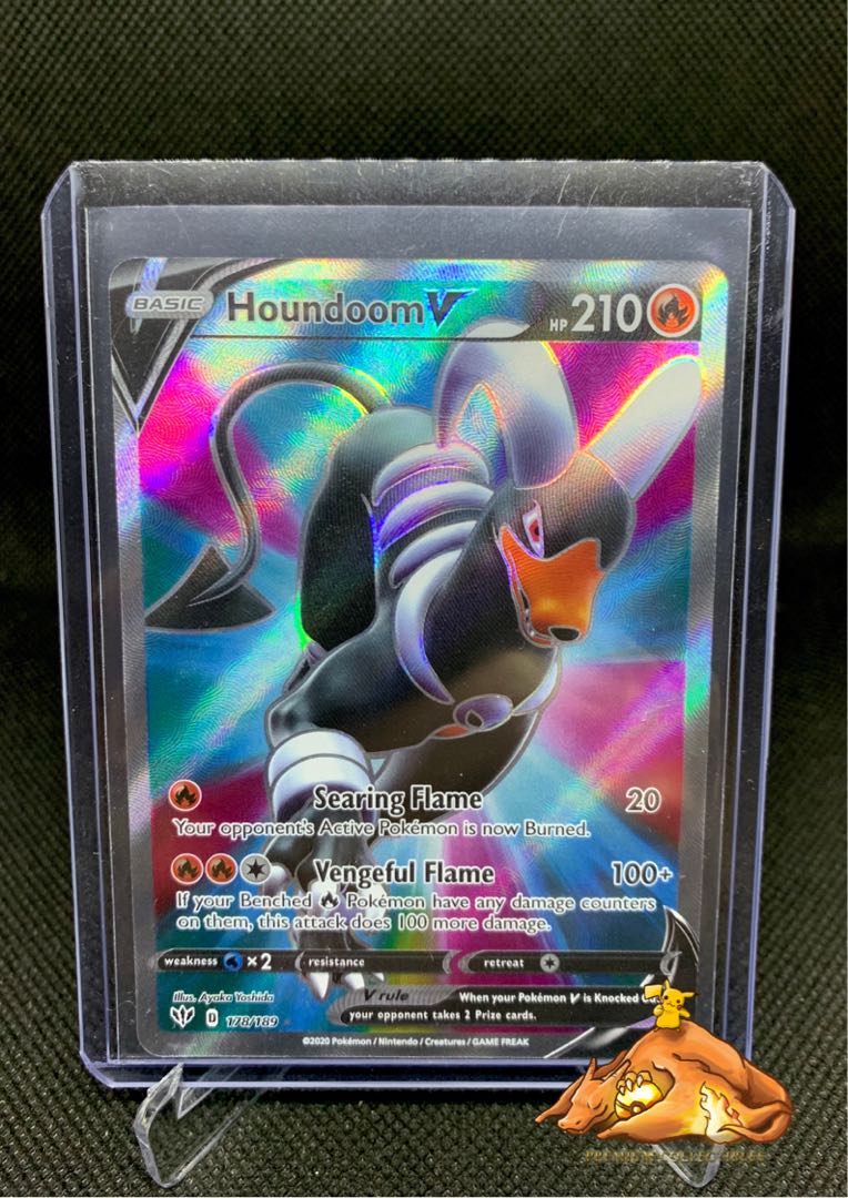 Pokemon TCG Houndoom V FA Ultra Rare 178/189 PTCG, Hobbies & Toys, Toys ...