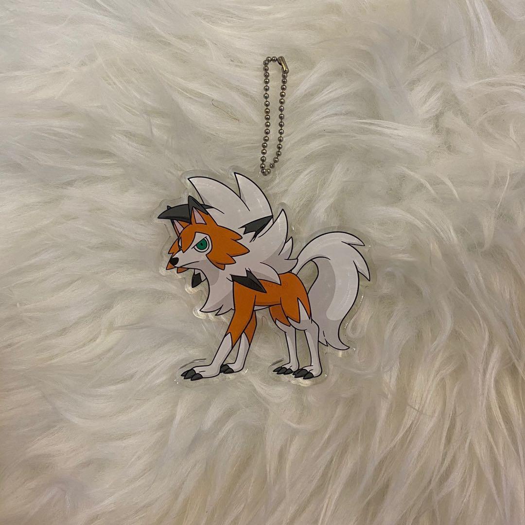Pokémon Pokemon Lycanroc Dusk Form Acrylic Keychain #TerlebihBeli ...